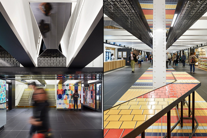 » Turnstyle retail complex by Architecture Outfit, New York City