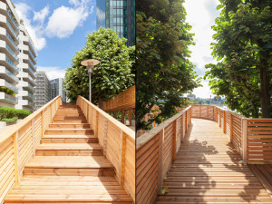 » Wooden promenade by Compagnie des Rues, Paris – France