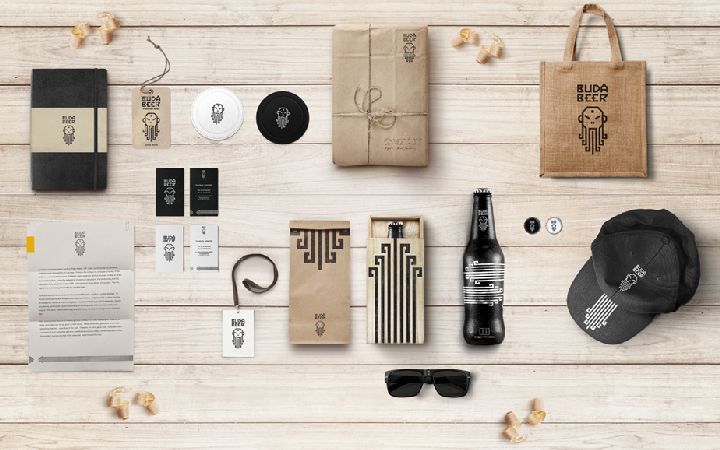 » Buda Beer branding by Estúdio Zingoni