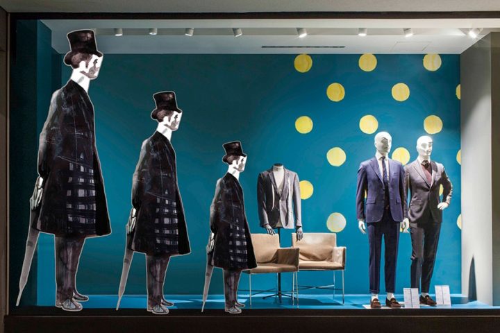 » Breuninger 135th anniversary window display by Dfrost, Düsseldorf ...