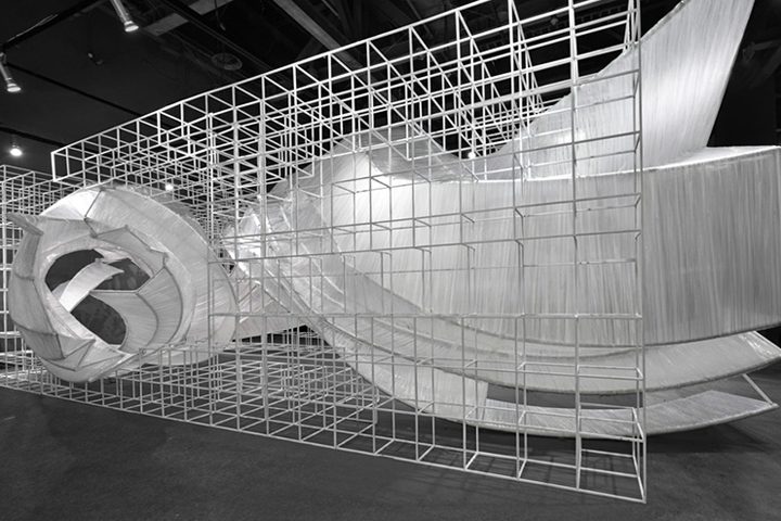 Transparent shell” pavilion by Pone Architecture, Guangzhou – China