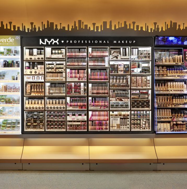 » NYX cosmetic bar by ARNO, Europe wide concept