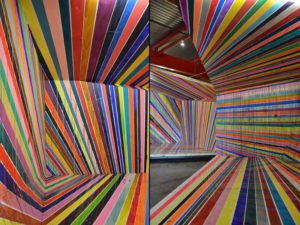 Inhabitable Painting” installation by Nick Gelpi, Detroit – Michigan