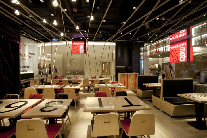 » Spaghetti 360° restaurant by Clifton Leung Design Workshop, Hong Kong