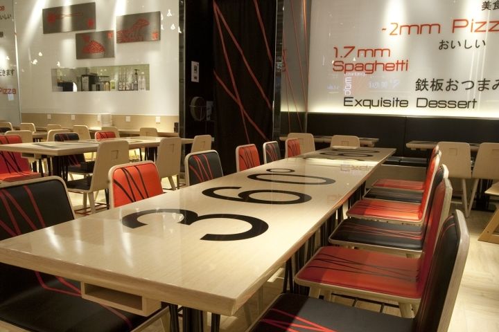 » Spaghetti 360° restaurant by Clifton Leung Design Workshop, Hong Kong