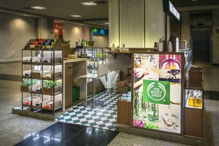 » The Body Shop Kiosk by FAL Design Estratégico, São Paulo – Brazil