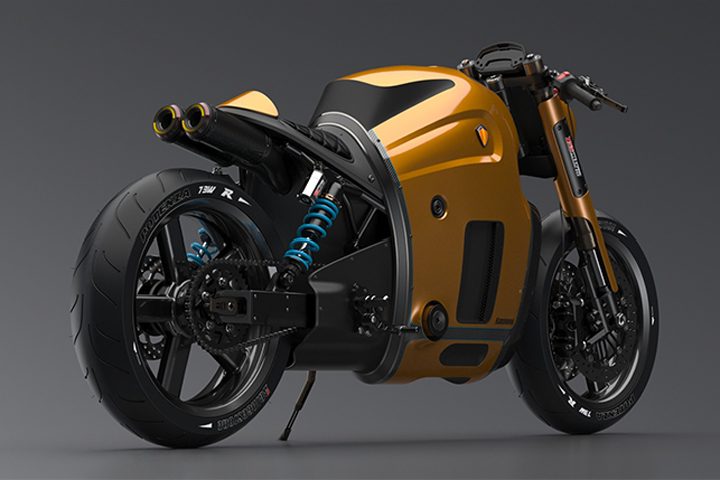» Luxury motorcycle by Maksim Burov