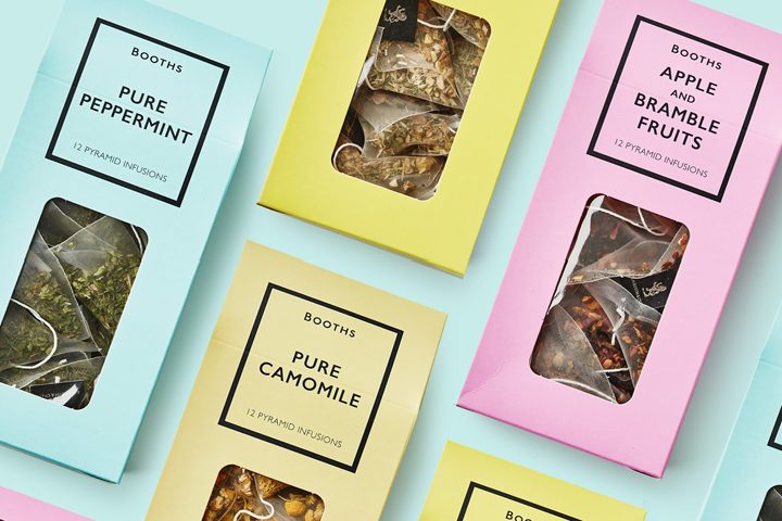 » Booths Tea Range packaging by Smith&+Village