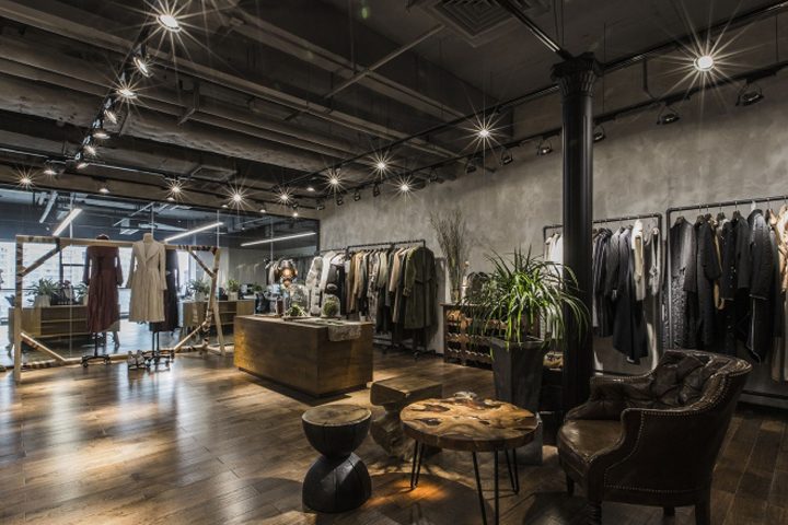» OUALLIN clothing office and showroom by Bernard Space Design, Tianan ...