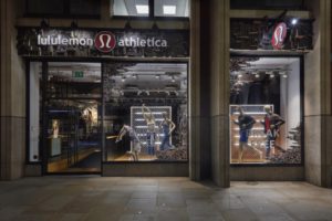 » Lululemon window display by Lucky Fox, London – UK