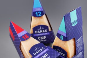 » Danke Dairy Products packaging by AIDA PIONEER Branding & Creative