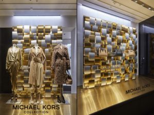 » Michael Kors fashion displays at London Fashion Week by StudioXAG