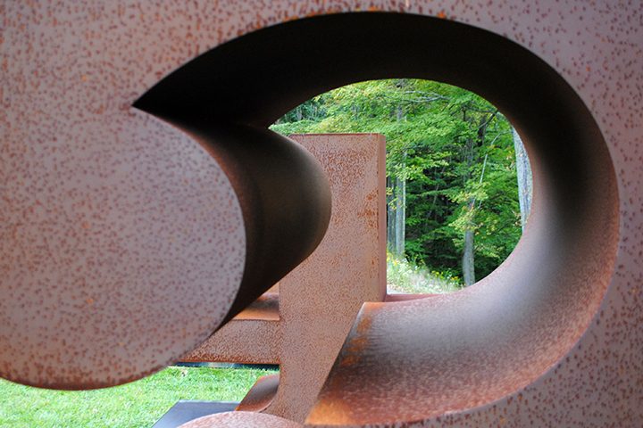 » ONE through ZERO installation by Robert Indiana