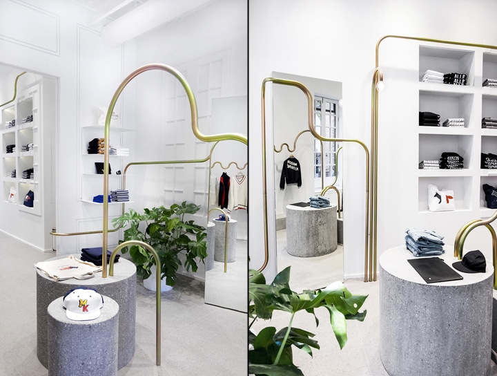 » Maison Kitsuné flagship store by Mathieu Lehanneur, SoHo / London – UK