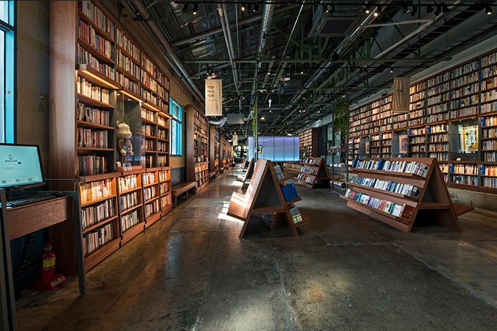 » Space Design for Yes24 F1963 by Woohyuck Park and Yanolja Design LAB, Busan – Korea