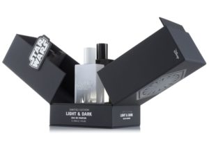 » Star Wars Light and Dark perfume packaging by Perfected Designs