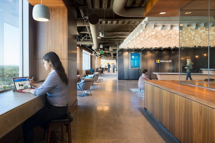 » Microsoft PacWest Offices by GGLO & Studio8 Architects, Bellevue ...