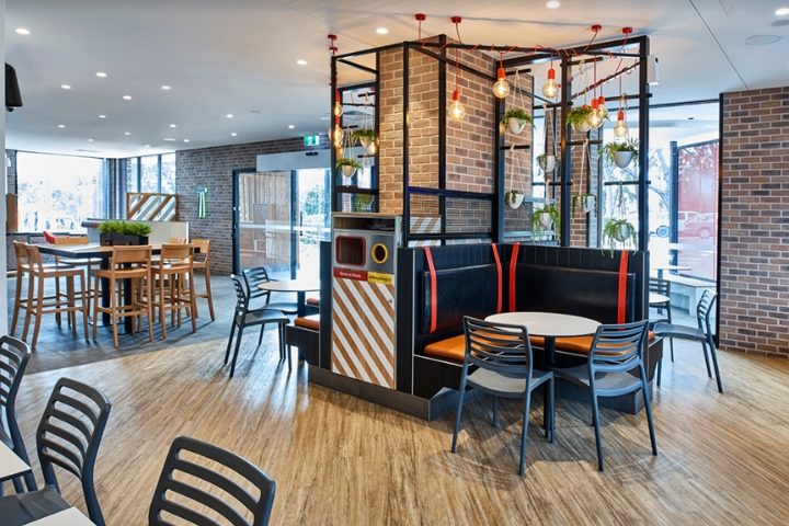» KFC flagship store by MorrisCo Design, Sydney – Australia