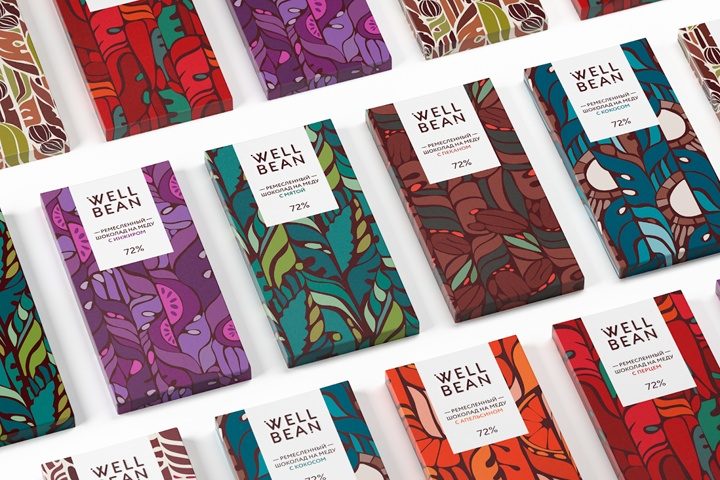» Well Bean packaging by Katy Sushanskaya