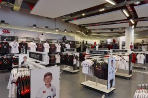 » England Rugby Store by The Shopper Agency, London – UK