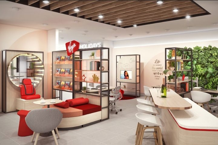 » Virgin Holidays within Next stores by YourStudio, UK