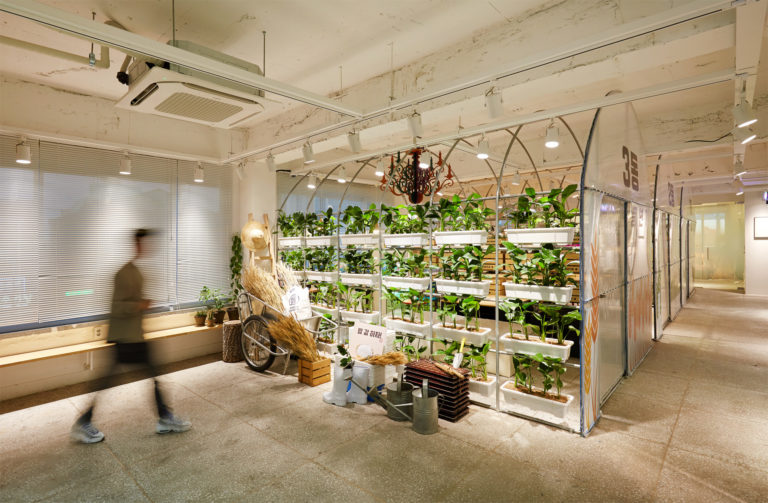 » An office where you can feel the heart of a farmer who showcases the ...