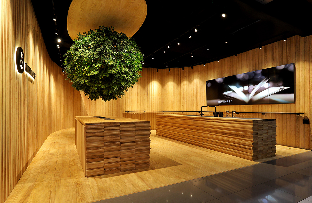 » TIME MORE•Hand Brew Coffee Experience Center by Robot 3 Studio