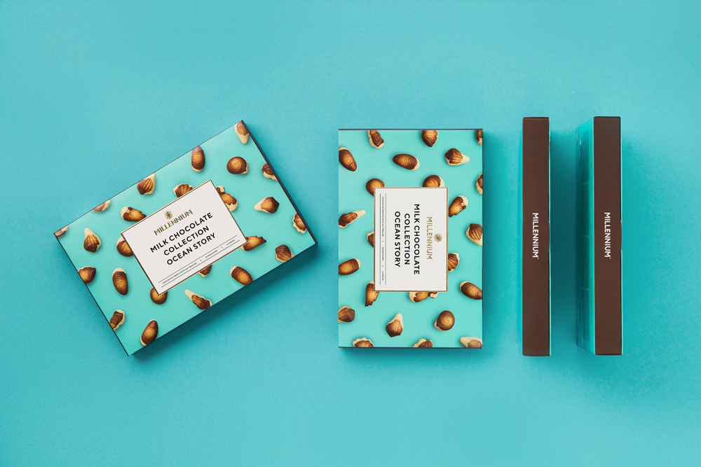 » Millennium chocolate packaging by Fabula Branding