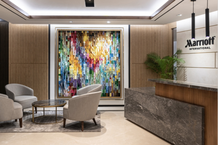 » Marriott International Offices by The Blue Leaves Design Group
