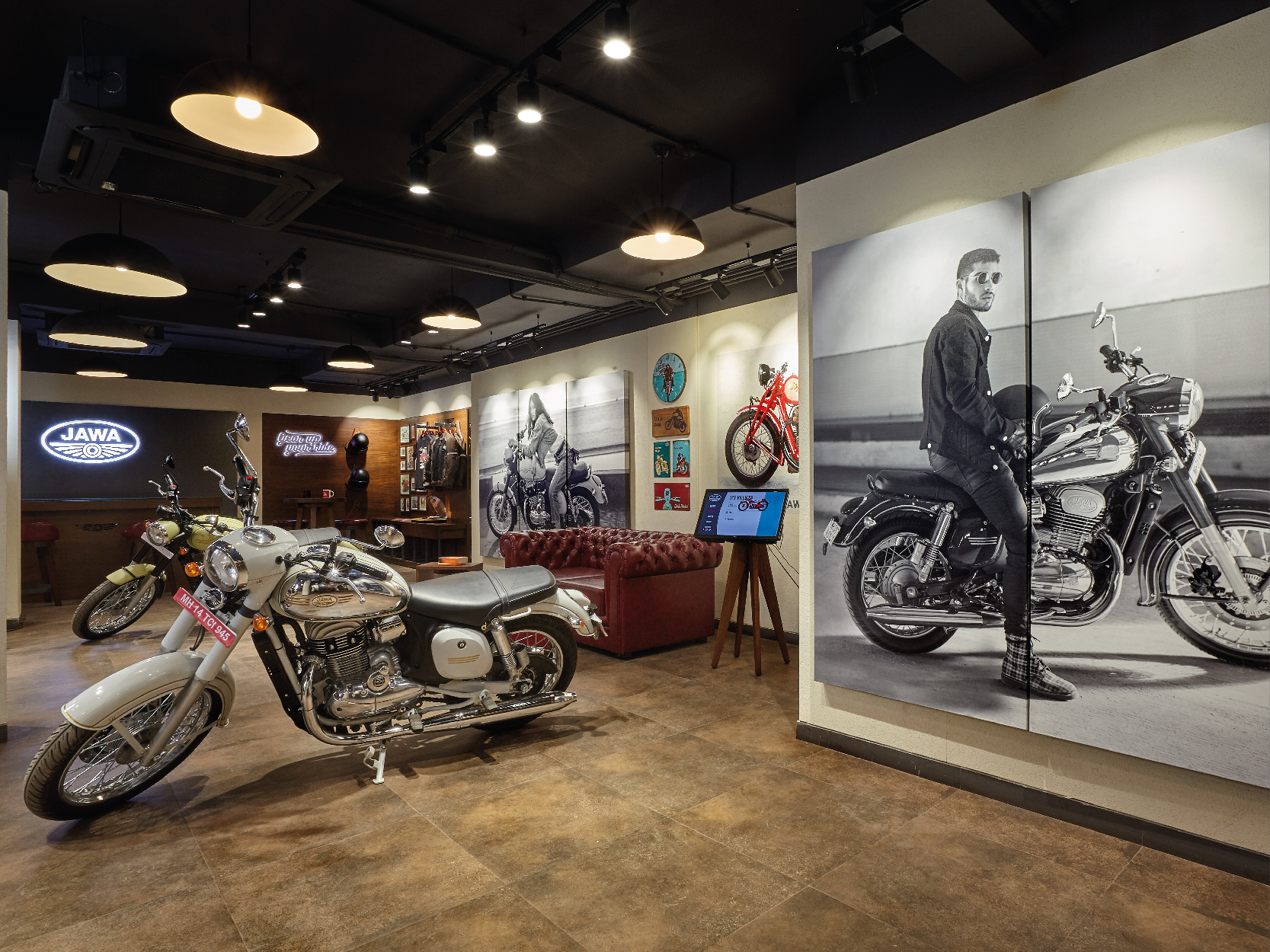 » Jawa Motorcycles Store by Elephant Design, Pune – India