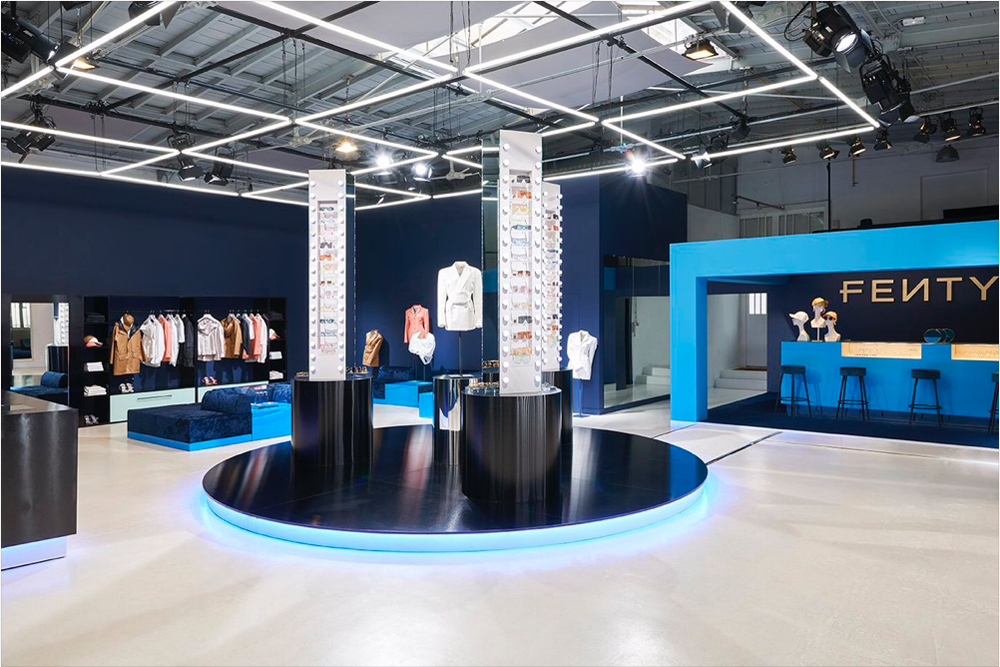 » Fenty pop-up store