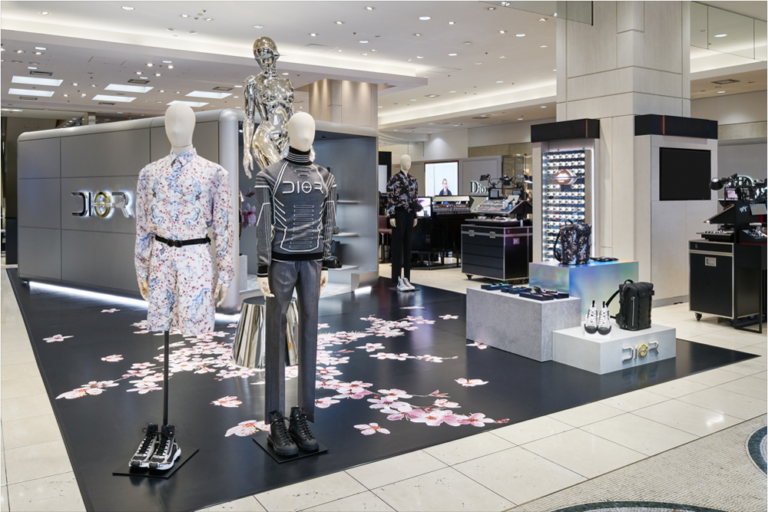 » Dior pop-up store