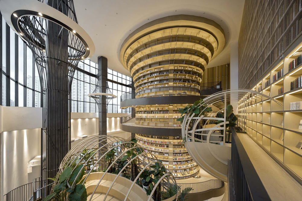 » M.I. Bookstore by HMA Architects & Designers