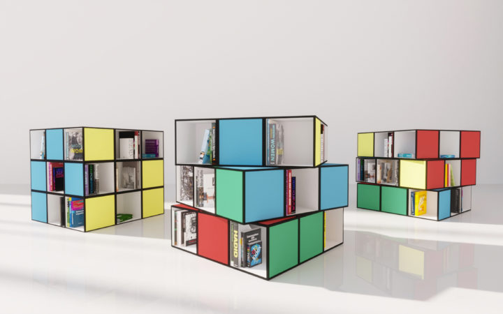 » Rubook: the Rubik Bookcase!