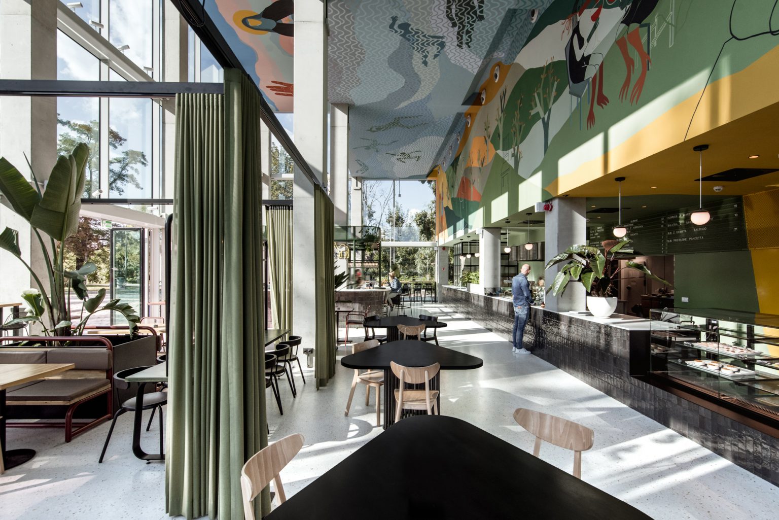 » A surprising new food interior inside MVRDV building in Wroclaw, full ...