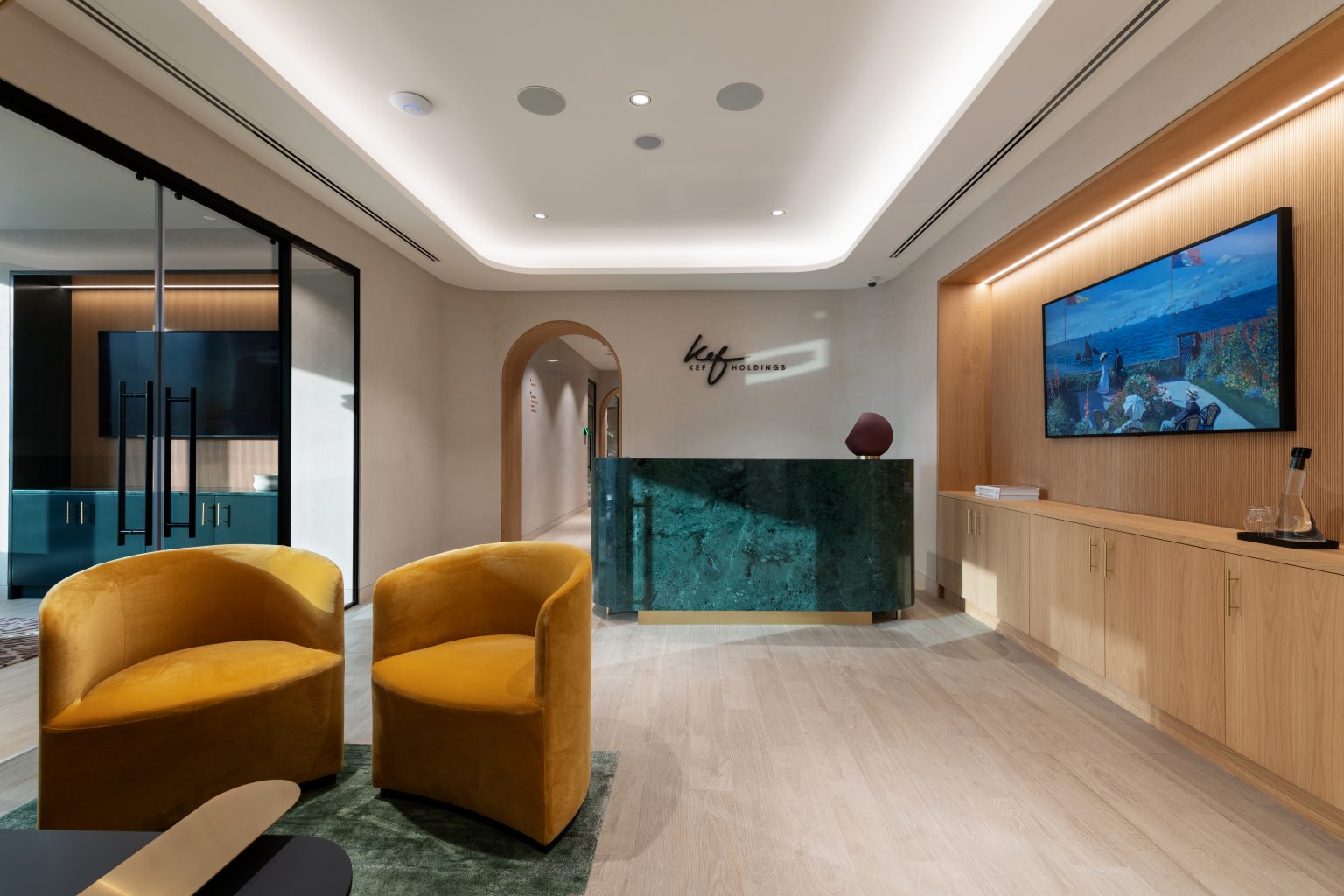 » KEF Holdings by Kinnersley Kent Design – Dubai, UAE