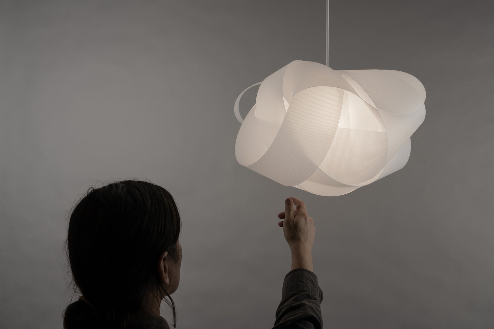 » New From LightArt: Ribbon Cloud Pendants That Fuse Feeling With Function