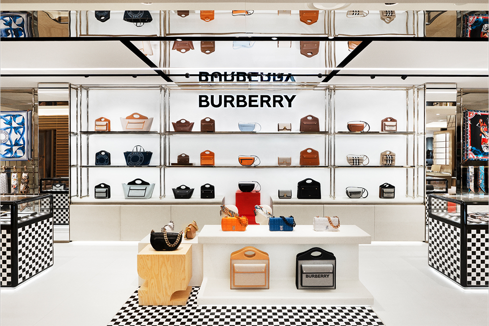 » Burberry shop-in-shop