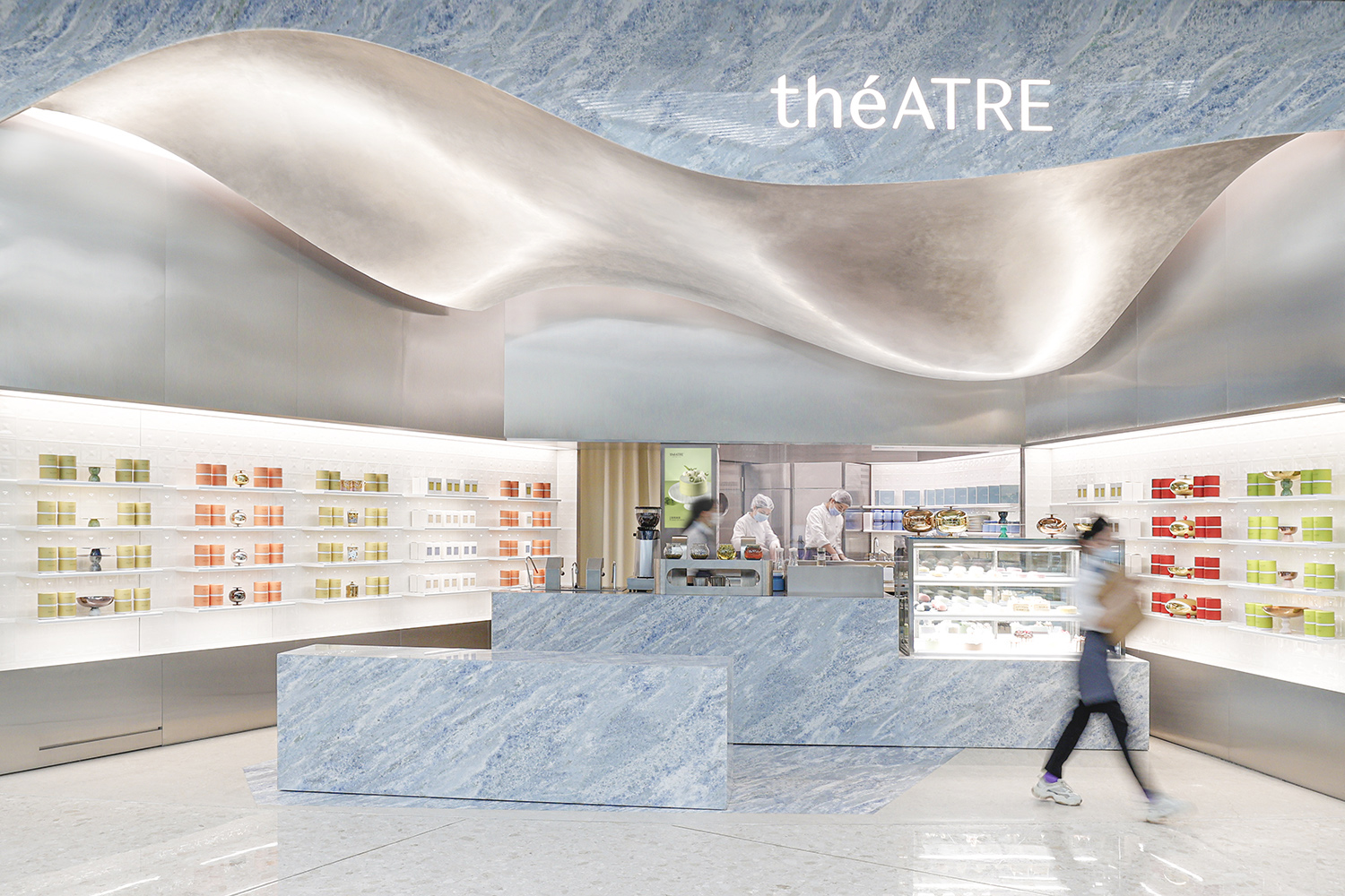 » théATRE tea shop and pastry bakery by RAMOPRIMO