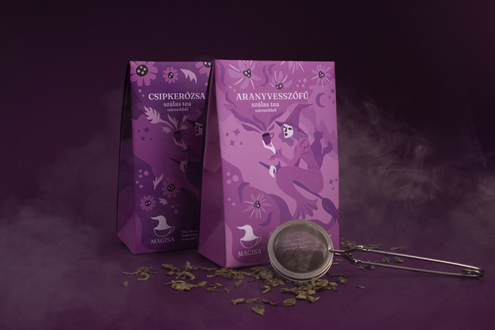 » Magisa Tea by Hollóka Graphic Design Studio