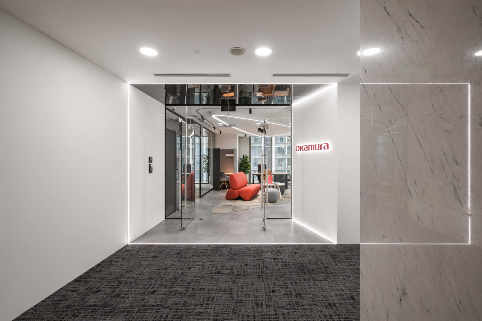 » Okamura showroom in Hanoi