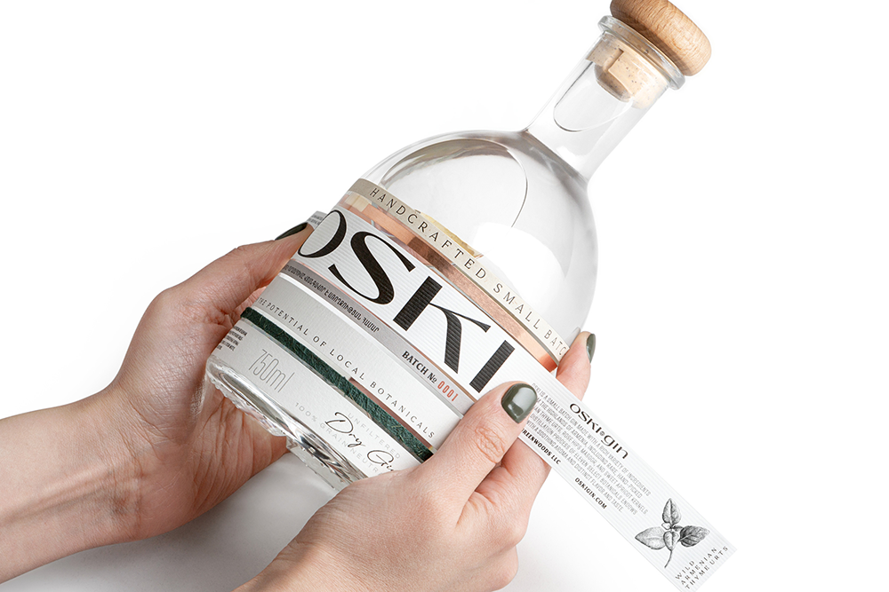 » OSKI – the layered gin by formascope agency