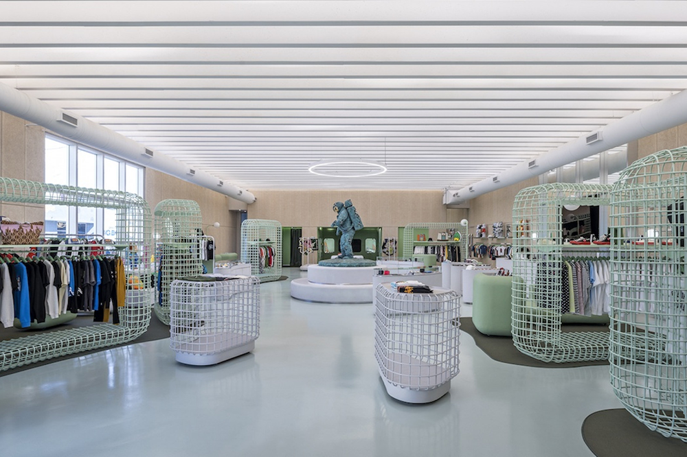 » Billionaire Boys Club/IceCream flagship store by Snarkitecture
