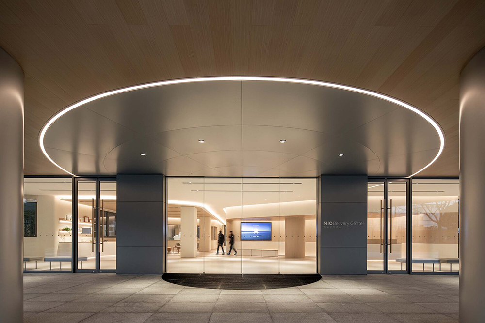 » NIO Delivery Center by Kokaistudios