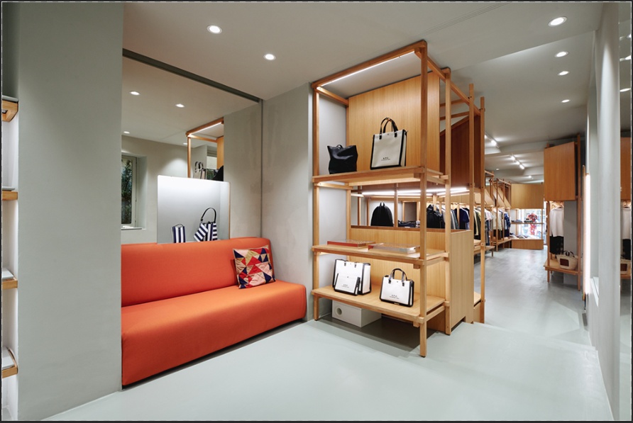 » A.P.C. store by Laurent Deroo