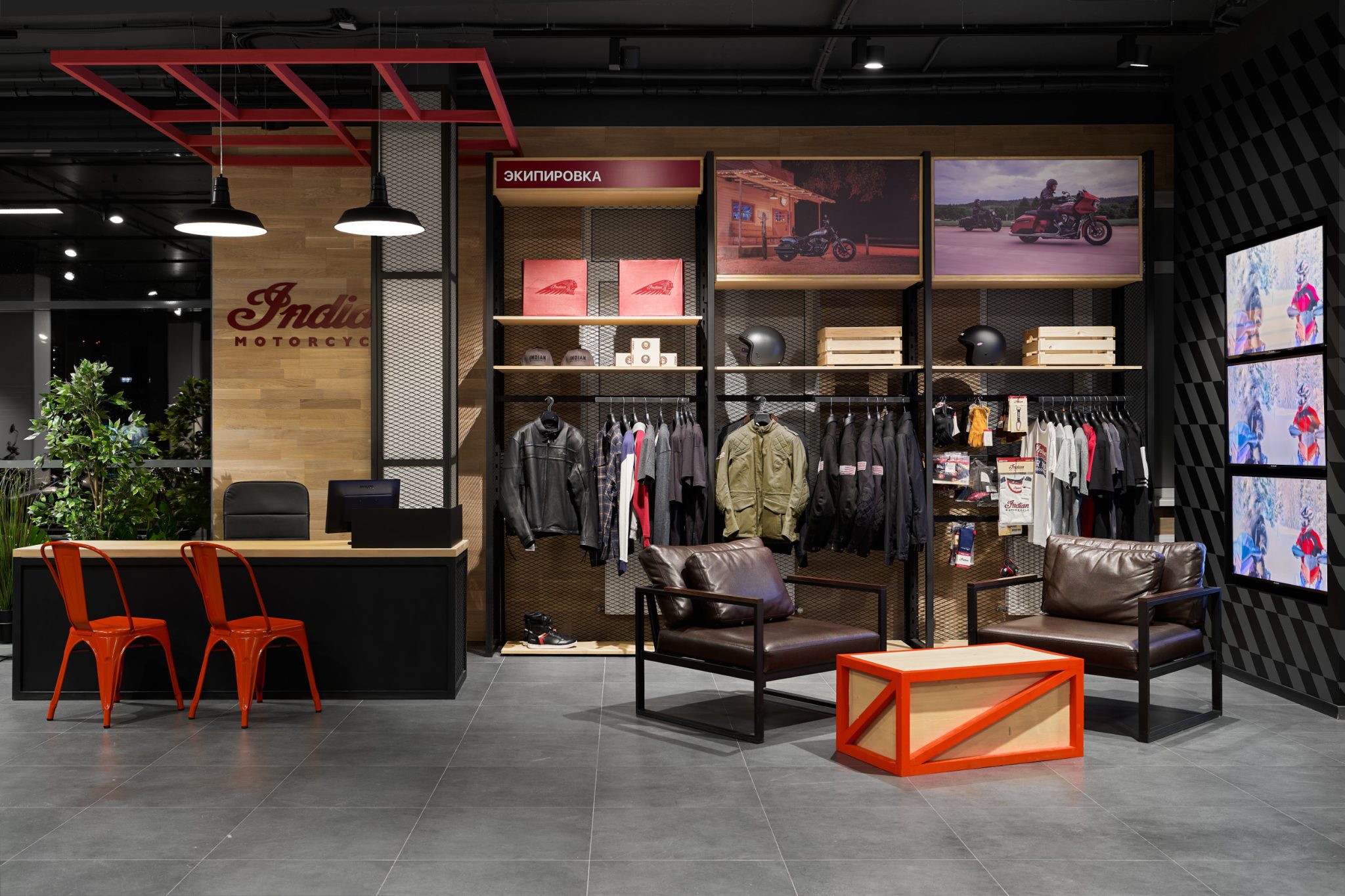 » Motorrika motorcycle clothing and accessories store, designed by Bad ...