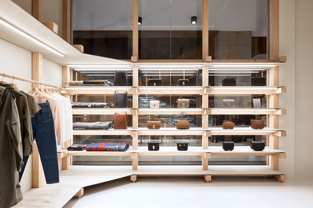 » A.P.C. store by Laurent Deroo