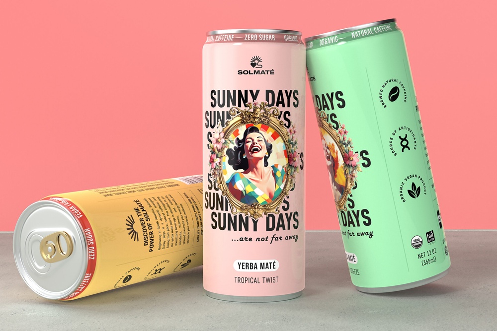 » Solmaté Sunny Days Yerba Maté Beverage by Matrafox studio