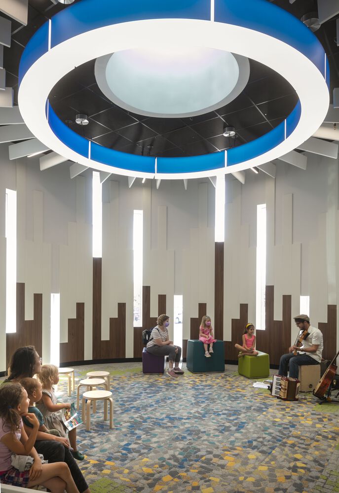 » CABQ International District Library by RMKM Architecture