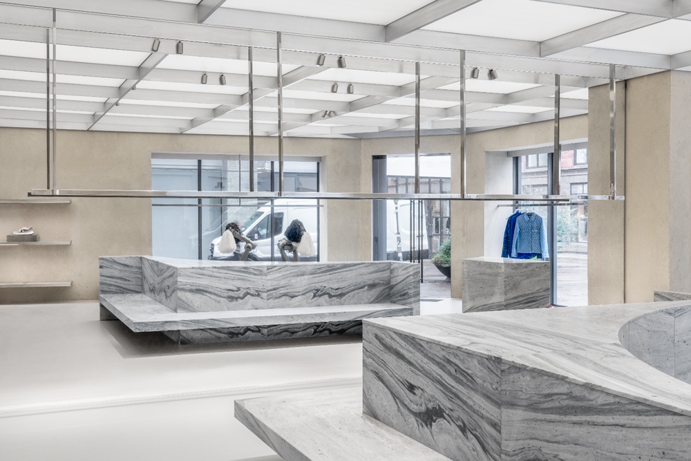 » J.Lindeberg store by Thibaut Allgayer Design Studio